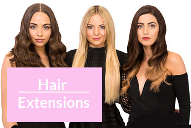 Human Hair Extensions at elements hair salon in Oxted, Surrey